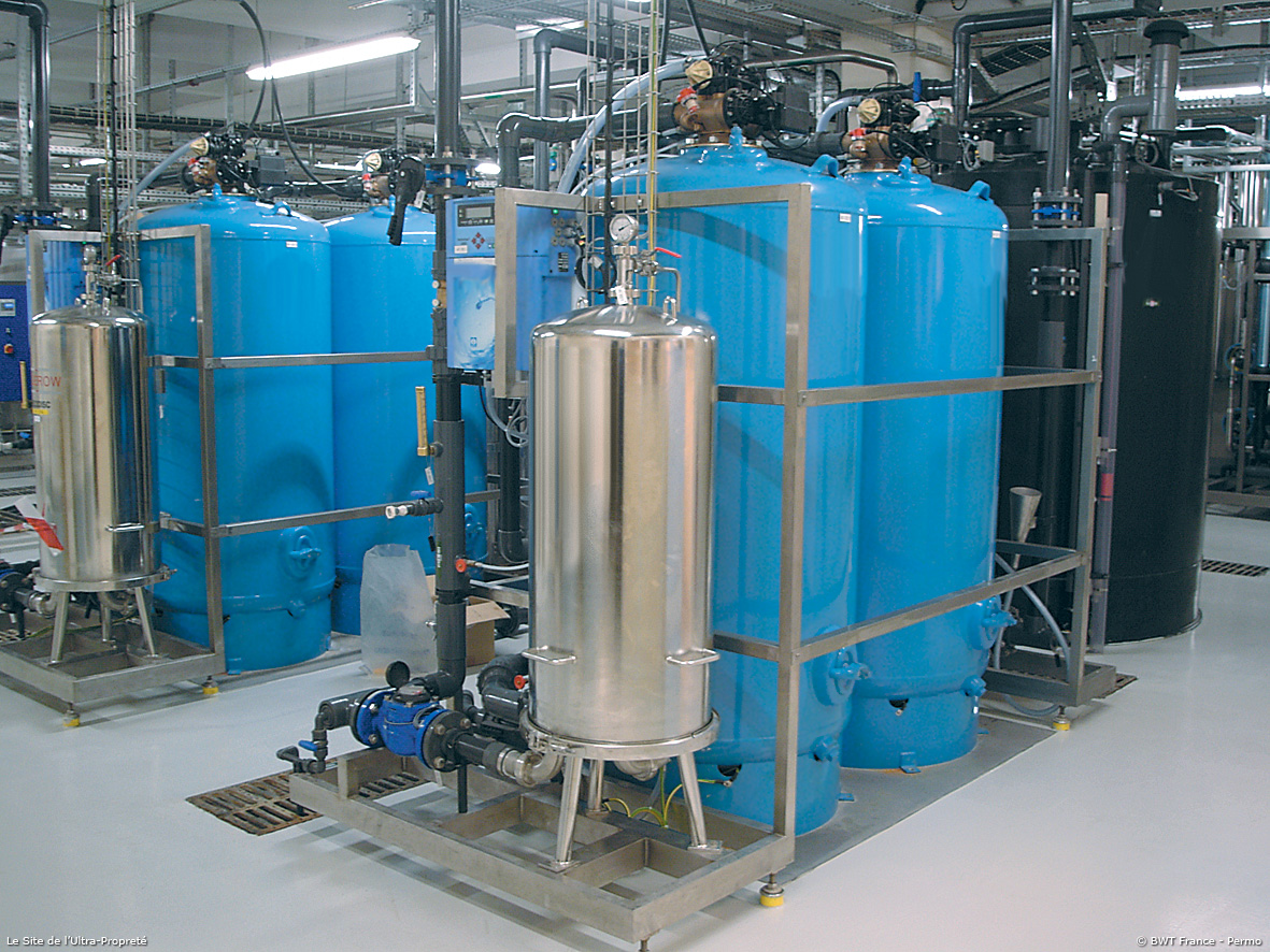 L'eau ultra-pure dans l'industrie et le secteur hospitalier