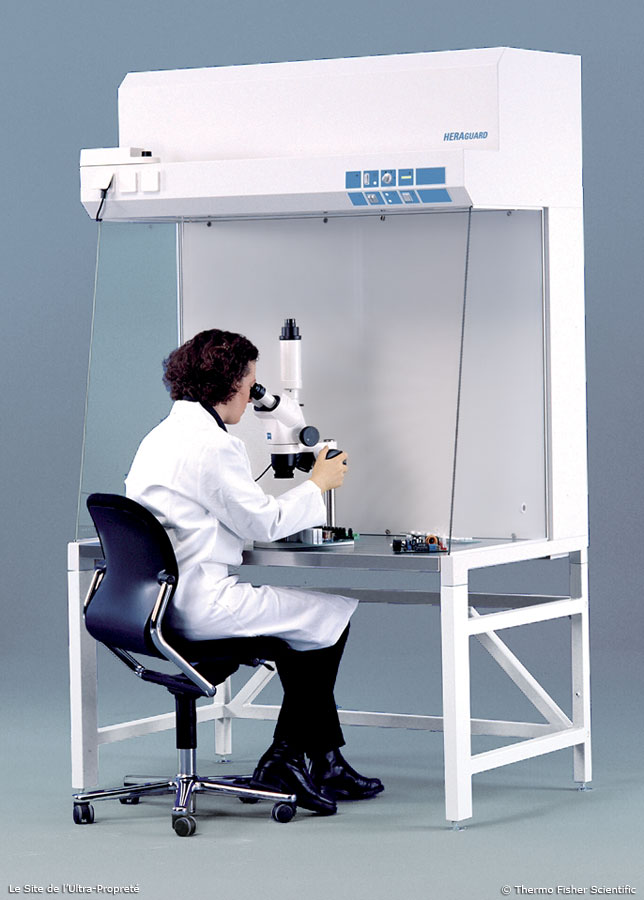 Les hottes à flux laminaire et les postes de sécurité microbiologique (PSM)