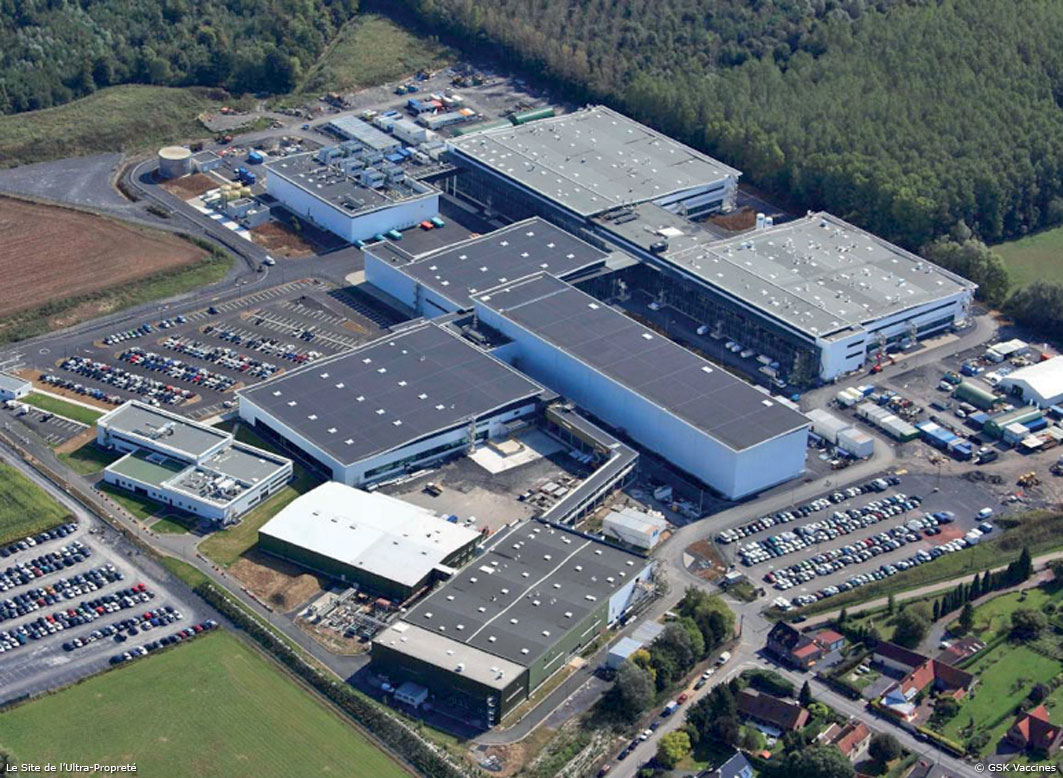 GSK Vaccines, site de Saint-Amand-les-Eaux